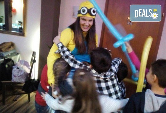 Sunny Kids - детско парти с продължителност 2 часа с актьор-аниматор и ...